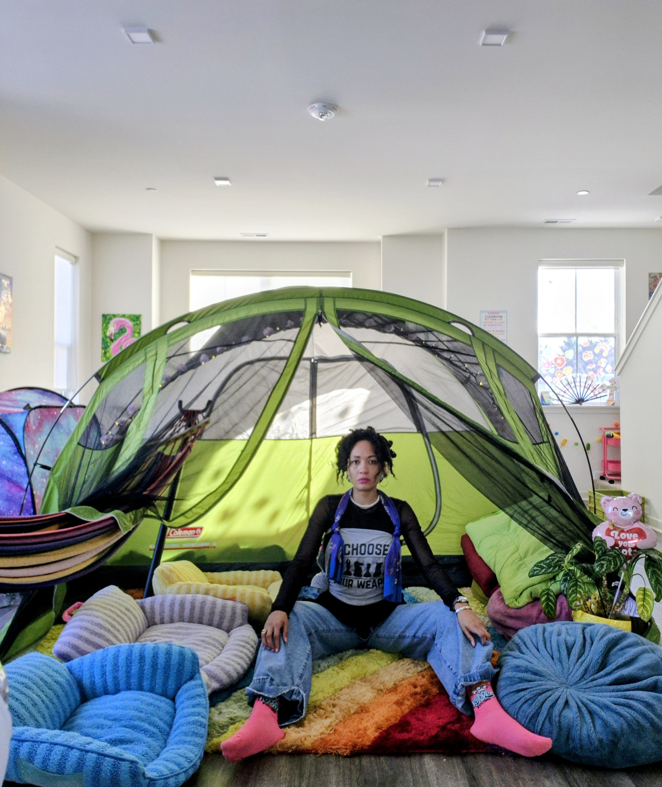 Cozy Coleman Tent: The Art Of The Indoor Campout – Lonisa Mari
